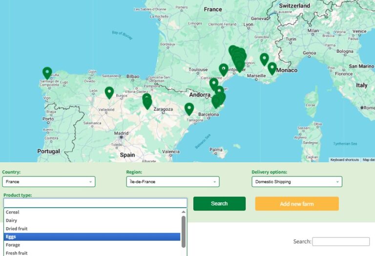 Agroforestry systems product portal - EURAF